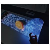 China Flexible Transparent LED Display Film P5/P6/P10 for sale