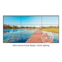 China HIVAC Ultrathin Extremely Narrow Edge DID LED 3.5mm Splicing Screen 46inch 49inch 55inch 65inch Display Wall for sale