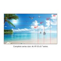 China HIVAC Ultrathin Extremely Narrow Edge DID LED 3.5mm Splicing Screen 46inch 49inch 55inch 65inch Display Wall for sale