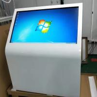 China 55inch Indoor Kiosk Advertising Digital Signage LCD Monitor Android windows System LCD Screen Monitor for sale
