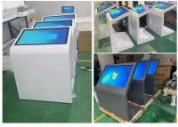 China 55inch Indoor Kiosk Advertising Digital Signage LCD Monitor Android windows System LCD Screen Monitor for sale