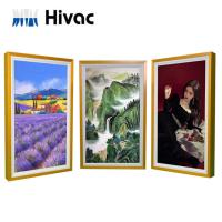 China Art Screen 21.5inch Wall Mount Wooden Frame Advertising Digital Signage LCD Monitor for sale