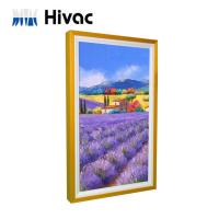 China Art Screen 21.5inch Wall Mount Wooden Frame Advertising Digital Signage LCD Monitor for sale