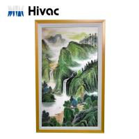 China Art Screen 21.5inch Wall Mount Wooden Frame Advertising Digital Signage LCD Monitor for sale