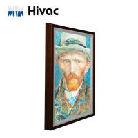 China Art Screen 21.5inch Wall Mount Wooden Frame Advertising Digital Signage LCD Monitor for sale