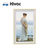 China Art Wooden Frame 32inch Wall Mount Advertising Digital Signage LCD Monitor for sale