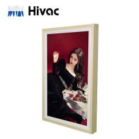 China Art Wooden Frame 32inch Wall Mount Advertising Digital Signage LCD Monitor for sale