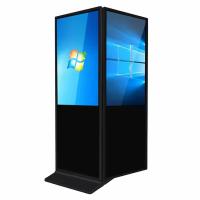 China Floor Standing 55inch Totem Double Side Advertising Machine for sale