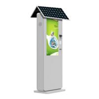 China Solar Panel Powered Outdoor Digital Signage LCD Customized Outdoor Digital Signage Anti Glare High Brightness Outdoor  OOH TOTEM for sale