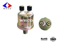 China 0-10 Bar Zinc Plated Oil Pressure Gauge Sensor 6-24V for Heavy Duty Trucks for sale