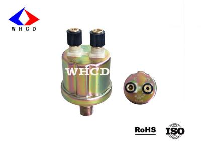 China NPT 1/4 Color Zinc Plated Automotive Oil Pressure Sensor 0-10Bar for Truck Instruments for sale