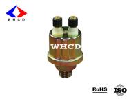China NPT 1/4 Zinc Plated Oil Pressure Sensor Switch 0-10Bar 6-24V for Diesel Trucks for sale