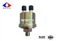 China 0-10 Bar Zinc Plated Oil Pressure Gauge Sensor 6-24V for Heavy Duty Trucks for sale