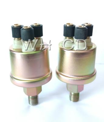 China NPT1/8 Color Zinc Plated Mechanical Engine Oil Pressure Sending Unit 0-10Bar 10-184 Ohm for sale