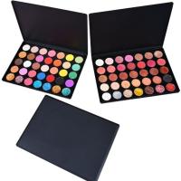 China OEM/ODM Yes We Provide OEM Highly Pigmented Vibrant Color Eyeshadow Palette with 35 Colors for sale