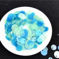 China 365 Colors 6mm 8mm 10mm MixesTop Hole Round Flat Loose Sequins for DIY Craft for sale