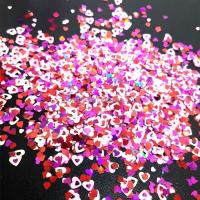 China Valentines Day Glitter Shapes and Shaped Polyester for Ecofriendly Hot Models on Ramadan Graduation School Father's Day for sale