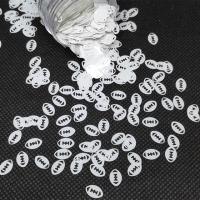 China Create a Stunning National Football League Display with 6mm Bulk Glitter in Rugby Shape for sale