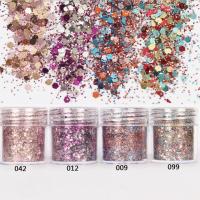 China 365 Colors Chunky Glitter for Nail and Body Excellent Nail Art Effect Biodegradable Glitter Powder for sale
