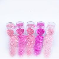 China Mixes Popular Fashional Shining Romantic Color Compact Glitter Eye Shadow/Compact Powder for Excellent Nail Art Effect for sale