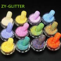 China Drewing Nail Crystal Diamond Powder and Tweed Powder Delicate Rose Sea Salt Fingernail Mixed with Polarizing Powder for sale