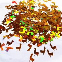 China Llama Shape Glitter Camel and Donkey Shapes Must-Have for Thanksgiving Nail Beauty Products for sale