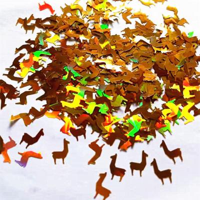 China Llama Shape Glitter Camel and Donkey Shapes Must-Have for Thanksgiving Nail Beauty Products for sale
