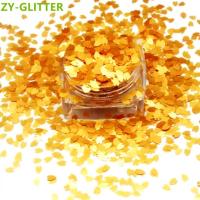 China Die Cutting Printing Matte Shaped Glitter Poly Flower Petals Glitter Shape Perfect for Wedding Table Decorations for sale