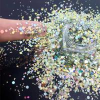 China Excellent Nail Art Effect Mixing Made Simple with Chameleon Glitter Powder for sale