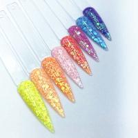 China Vibrant Polyester Printing Custom Tumblers with Chunky Mixes Glitter and Kimonos Glitter for sale