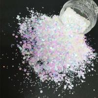 China Craft Beauty Nail Art High Sparkling Iridescent Chunky Glitter 1kg Shapes Glitter Bulk for Wedding Party Event Decoration for sale