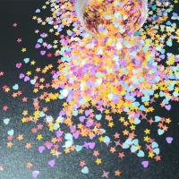 China Make Your Craft Stand Out with Hart Shape Mixed Star Shape Glitter Sequins Glitter Powder Cosmetic Chunky Body Glitter for sale