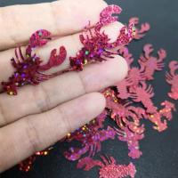 China Add Some Sparkle to Your Home with Glitter Lobster Shaped Ornament for sale