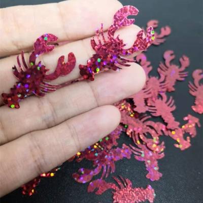 China Add Some Sparkle to Your Home with Glitter Lobster Shaped Ornament for sale