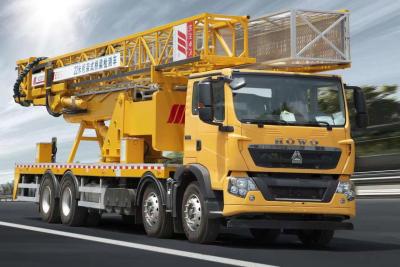 China HSA 22m Under Bridge Inspection Truck Platform Type 800kg Load Scania Chassis for sale
