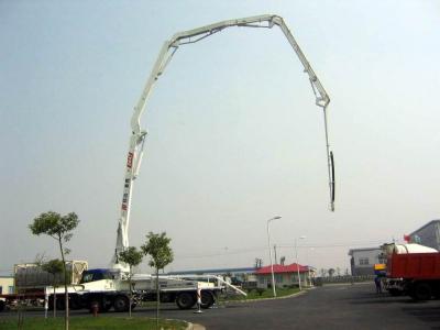 China 37m Concrete Pump Truck 6x4 ISUZU Chassis 700L Hopper Truck Mounted Concrete Pump for sale