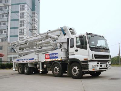 China ISUZU 8x4 47m Truck Mounted Concrete Pump 360HP SSAB Steel 120m3/h for sale