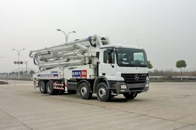 China 8x4 Isuzu 47m Concrete Pump Truck 120m3/h for High Efficiency Pumping for sale