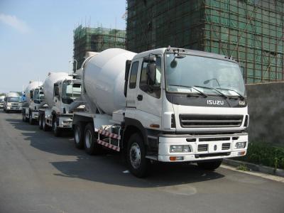 China ISUZU 6x4 Concrete Mixer Truck 8-10m3 Hydraulic System 360HP for sale