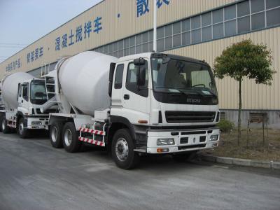 China ISUZU 6x4 Concrete Mixer Truck 8-10 CBM 360HP HZZ5256GJB for sale