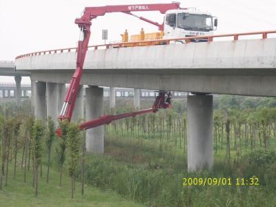 China Dongfeng 16m Bucket Type Bridge Inspection Vehicle HZZ5240JQJ16 24000kg for sale