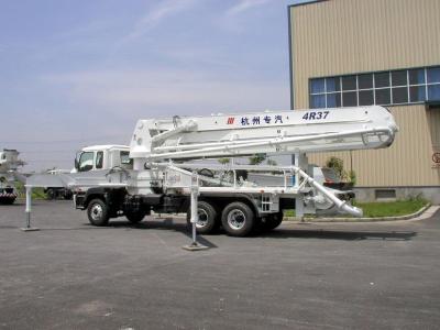 China ISUZU 5R47M Truck Mounted Concrete Pump Truck 455HP 47m Boom 120m3h for sale