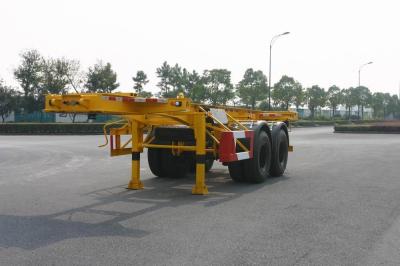 China Utility 40ft / 20ft Skeleton Container Trailer Chassis / Semi Trailer 2 Axles for sale