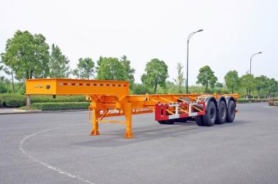 China Gooseneck 40ft Container Trailer Chassis , ISO Tank Containers Semi Trailer for sale