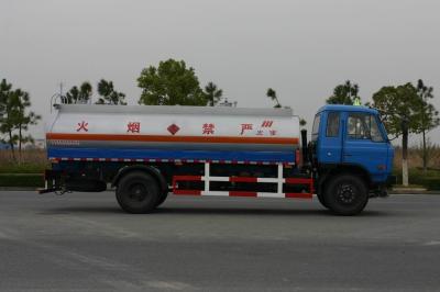 China Dongfeng 12600L 4x2 Oil Tank Truck 150-250hp Diesel Tanker for Fuel Transport for sale