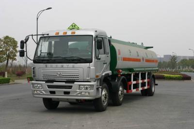 China Jinggong 21000L 220HP Carbon Steel Oil Tank Truck 6x2 Chassis for Diesel Transport for sale