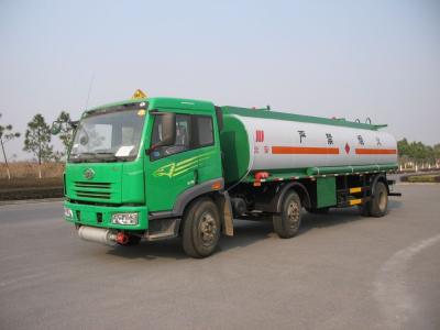 China FAW 22000L Carbon Steel Oil Tank Truck 6x2 Diesel 162kw HZZ5252GJY for sale