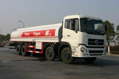 China 24500L 8x4 Diesel Fuel Tank Truck 248HP Carbon Steel Oil Tanker for Gasoline Transport for sale