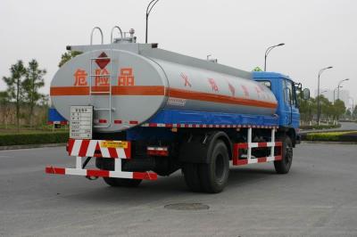 China Dongfeng 4x2 Oil Tank Truck 12.6CBM Liquid Tanker for Gas Stations Diesel for sale