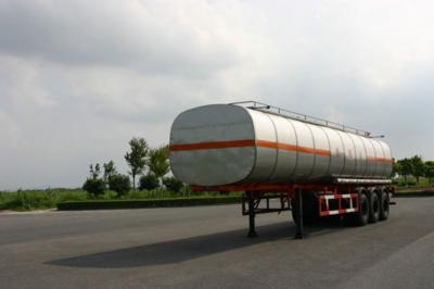 China 40800L 3 Axle Fuwa Insulated Liquid Oil Tank Trailer Truck for Chemical Delivery for sale